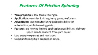 Friction spinning System | PPTX