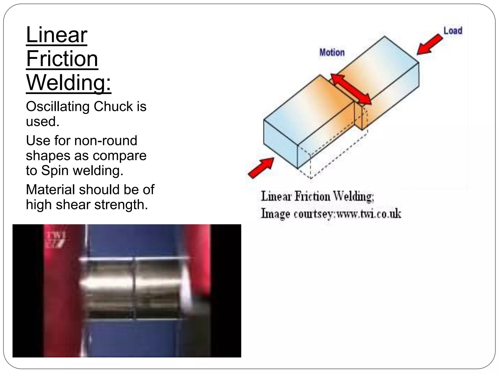 Friction welding | PPTX