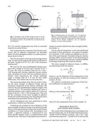 Fric wear1904011semenovkor | PDF