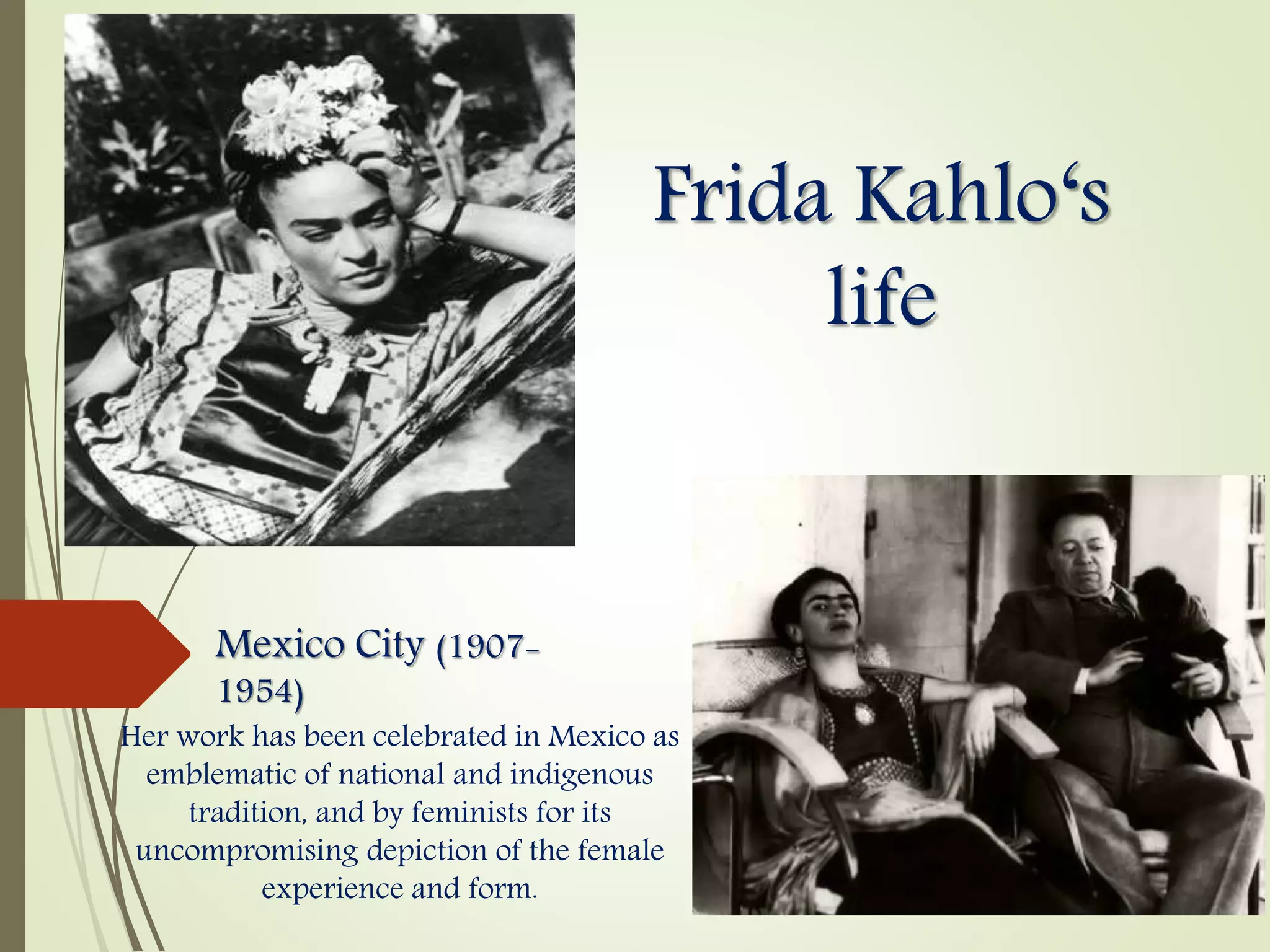 Frida kahlo - The wounded deer | PPTX