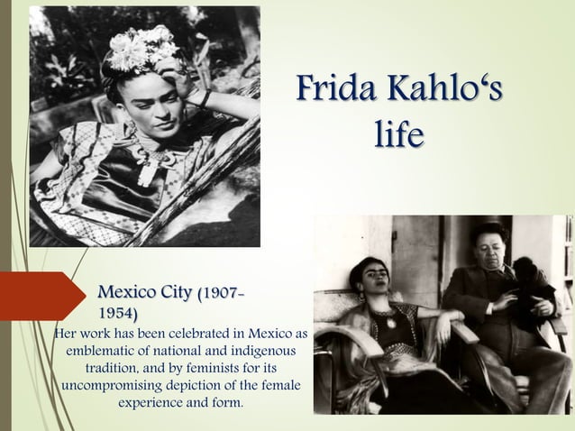 Frida kahlo - The wounded deer | PPTX
