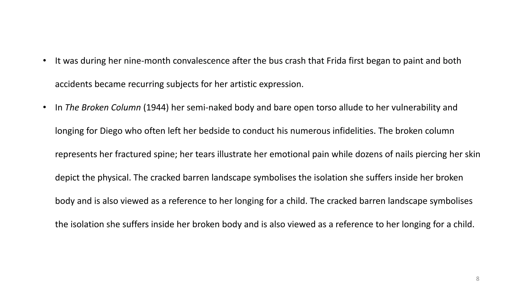 Frida kahlo: The Heroine of Pain? | PPT