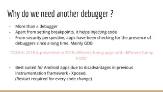 Pentesting Android Apps using Frida (Beginners) | PPTX