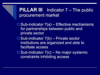 Overview of the application of the OECD/DAC Procurement Assessment Tool ...