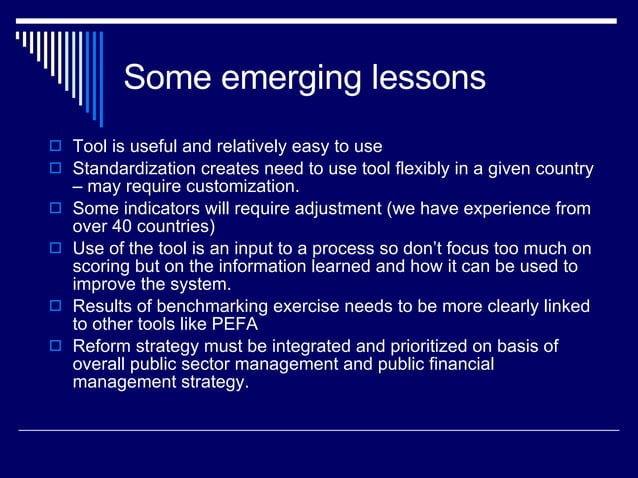 Overview of the application of the OECD/DAC Procurement Assessment Tool | PPT