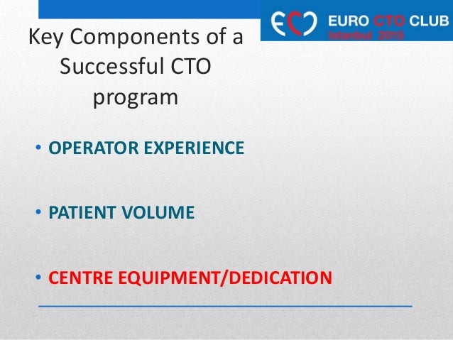 Friday 1145 Di mario - how to set up a cto program in a cath lab