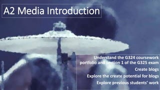 A2 OCR Media Introduction Lesson | PPT