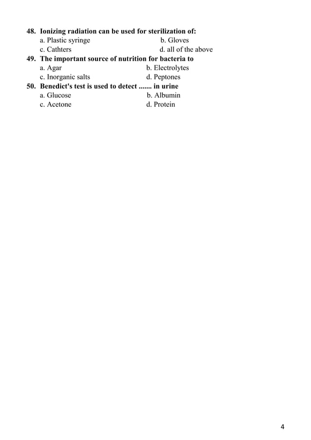 MCQ for Medical Lab Technician | PDF | Blood Disorders | Diseases and ...
