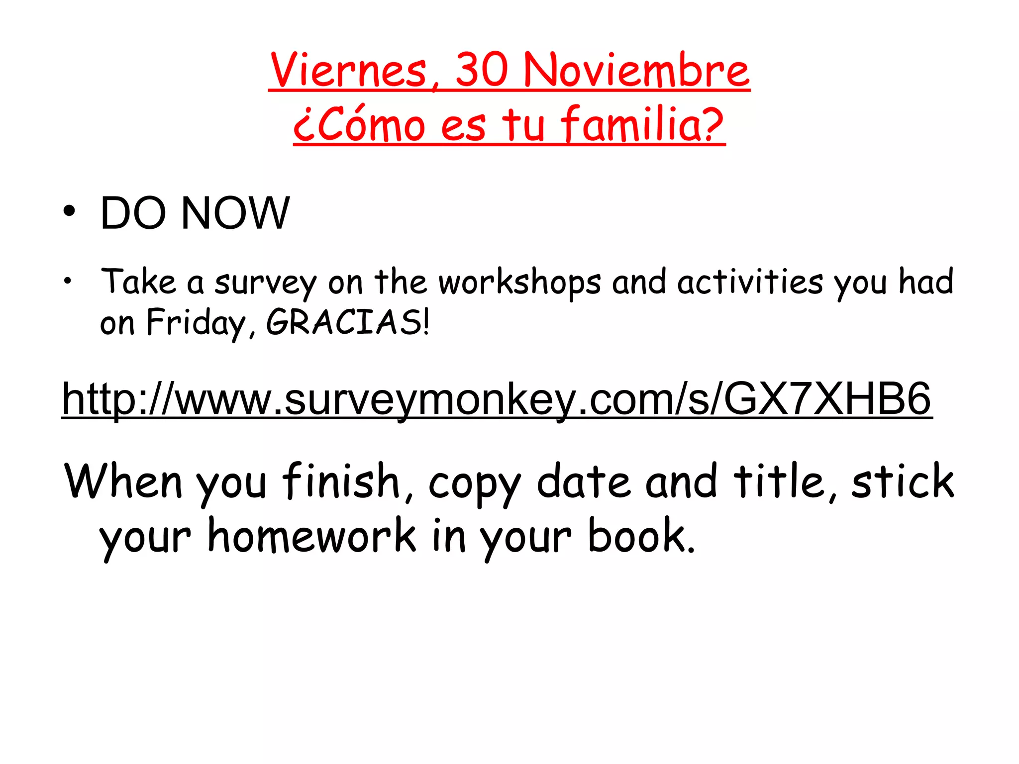 Describing our family | PPT