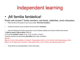 Describing our family | PPT