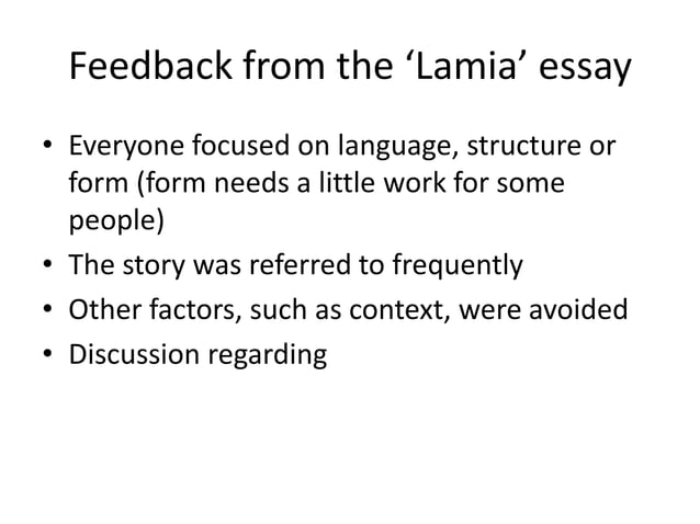 Friday 8th march close textual analysis | PPT