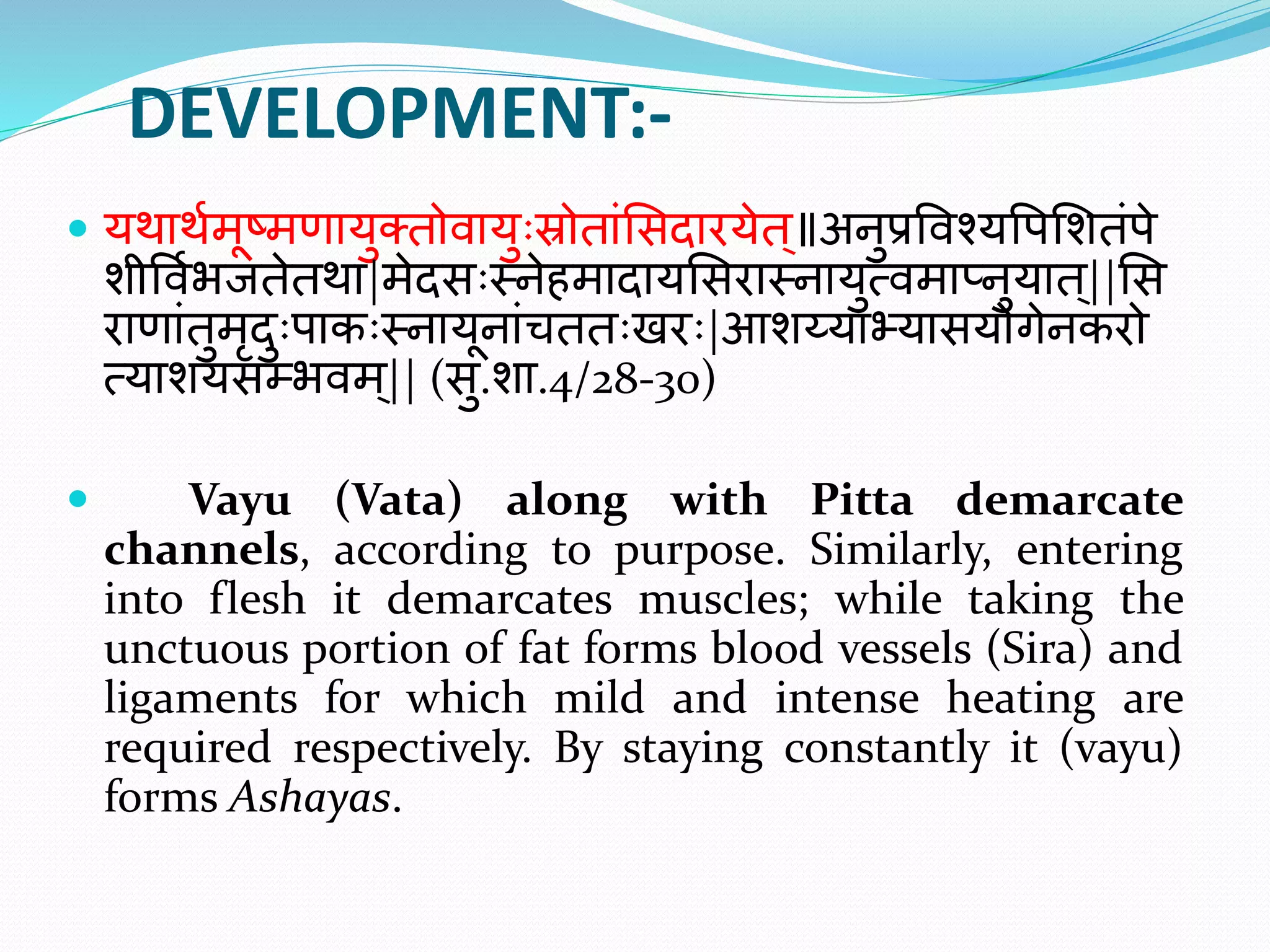 ayurveda-sira dhamni srotas | PPTX