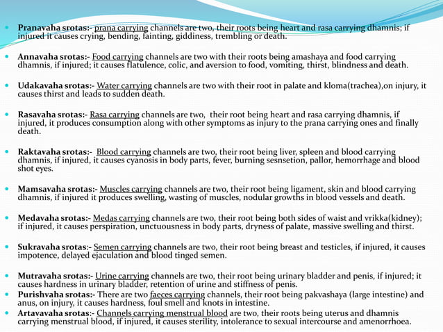 ayurveda-sira dhamni srotas | PPTX | Hinduism | Religion & Spirituality