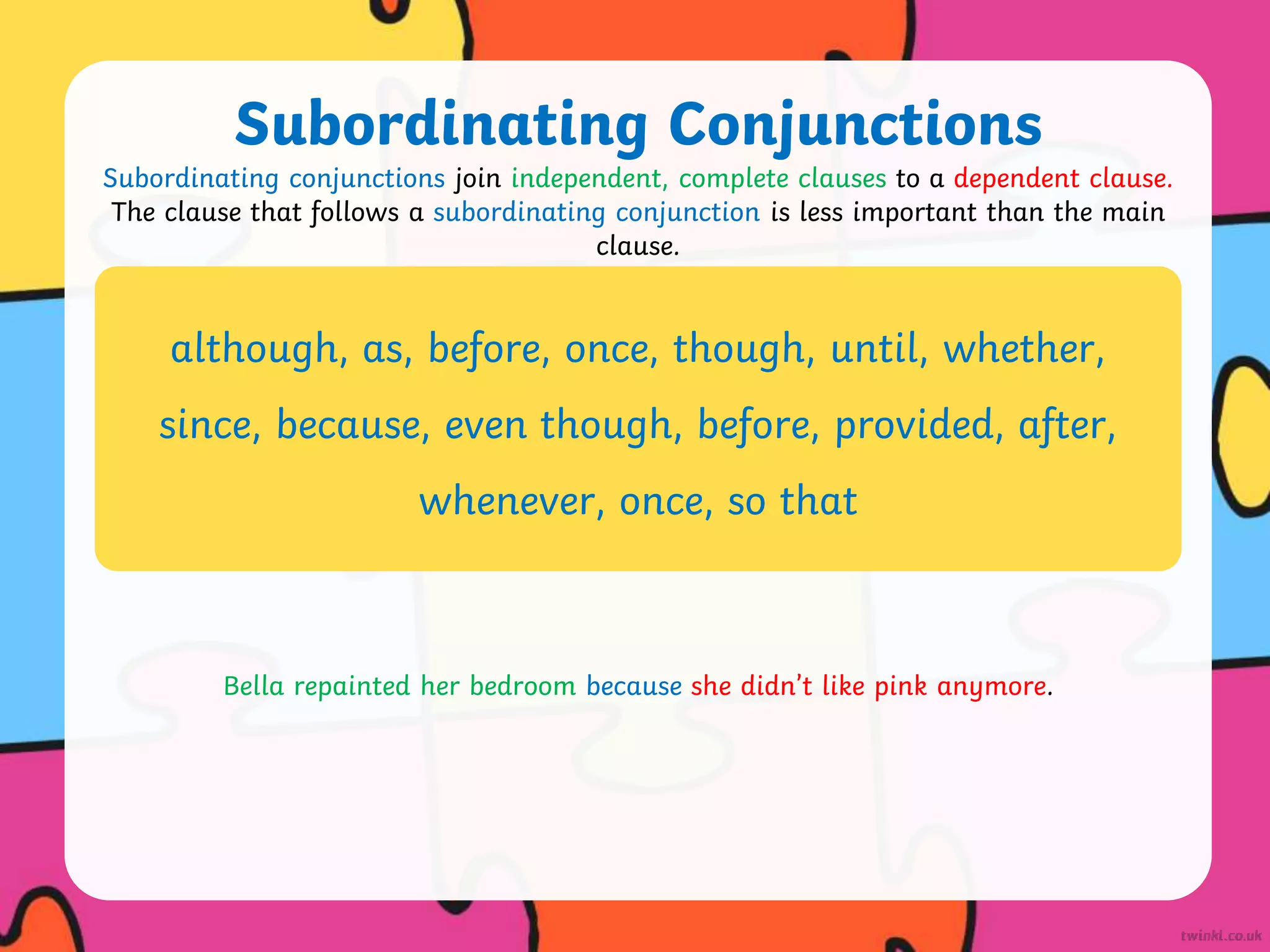Friday English - Using-Conjunctions-Quiz .199805489.ppt