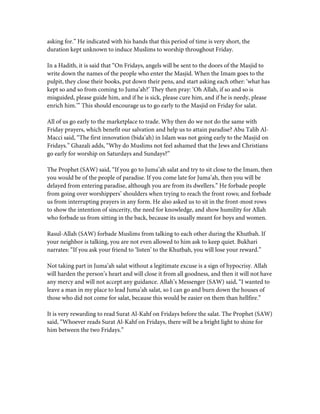 Friday importance | PDF