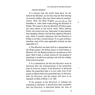 Friday khutbah | PDF