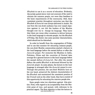 Friday khutbah | PDF