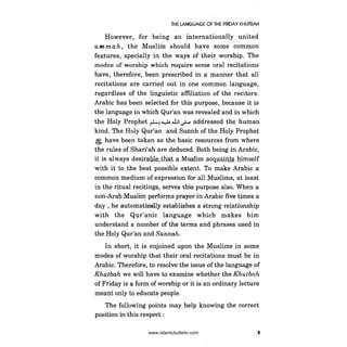 Friday khutbah | PDF