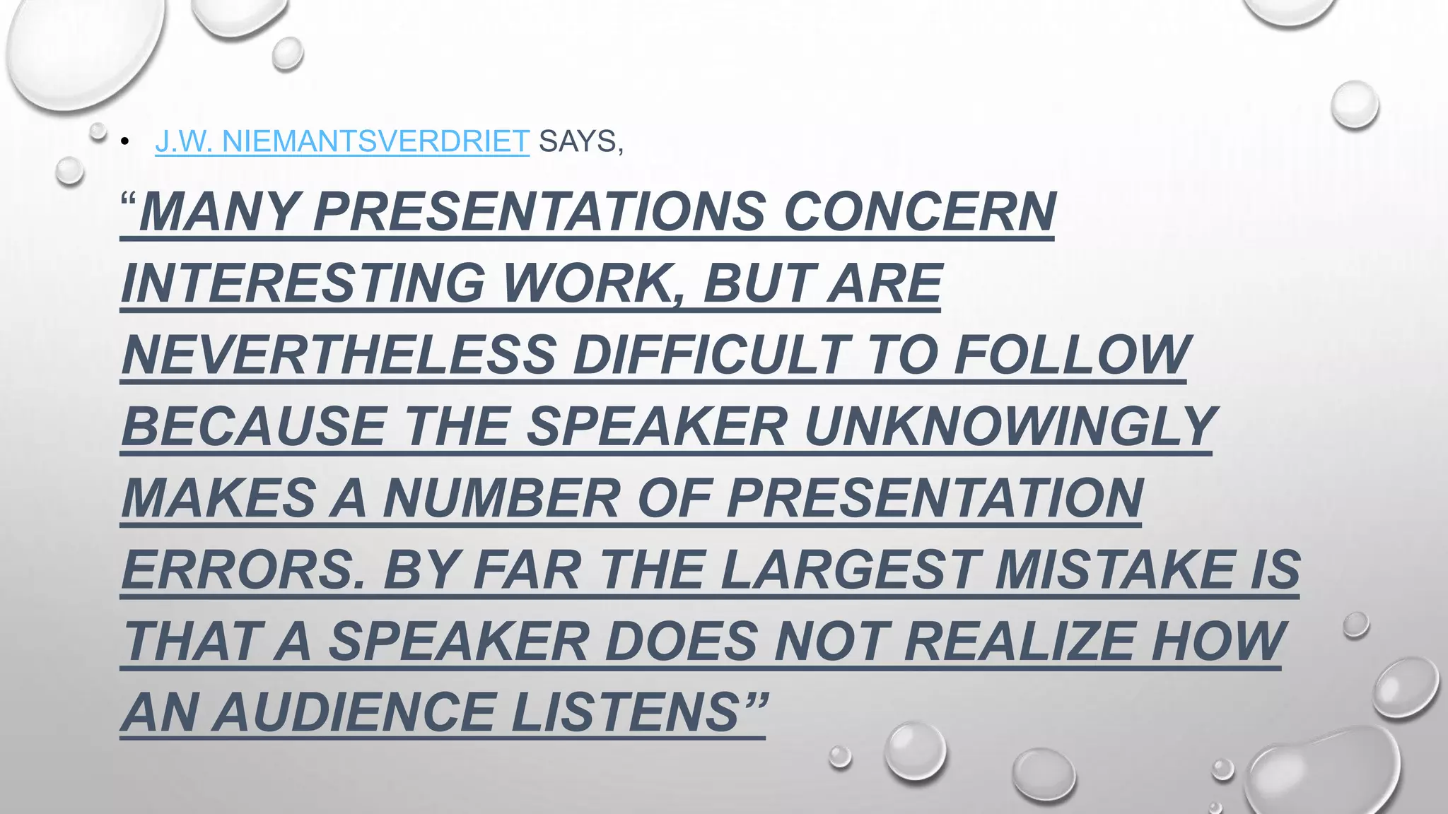 How to give successful oral presentation | PPT