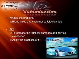 Customer Satisfaction in automotive industry | PPTX