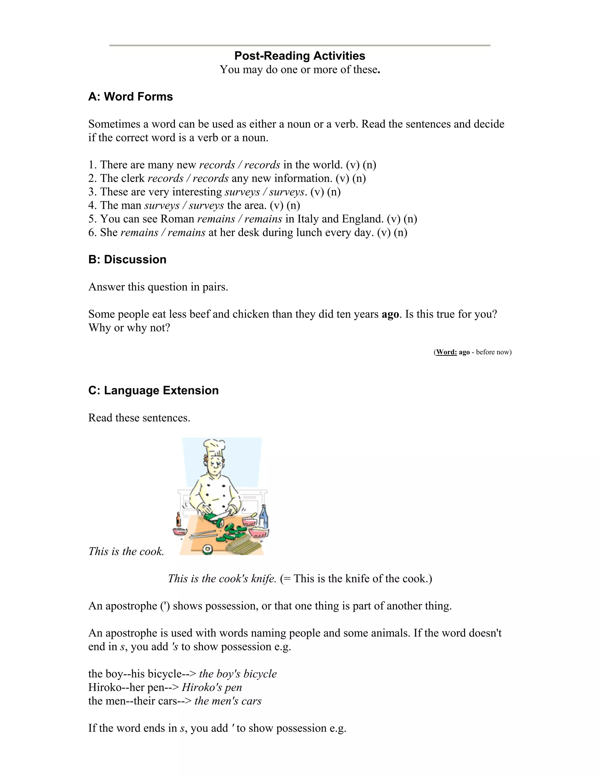 Fried chicken fish english to go | PDF
