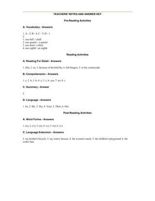 Fried chicken fish english to go | PDF | Food & Drink