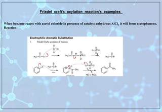 Friedel craft reaction | PPTX