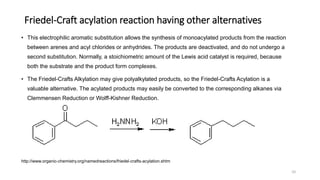 Friedel craft reaction | PPTX