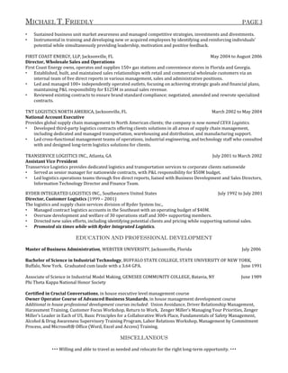 Mike Friedly Resume | PDF