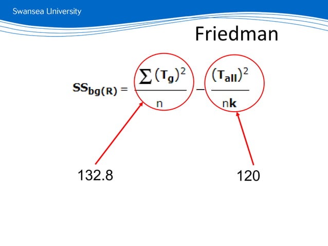 Non-parametric earworms using Friedman test | PPTX | Standardized ...