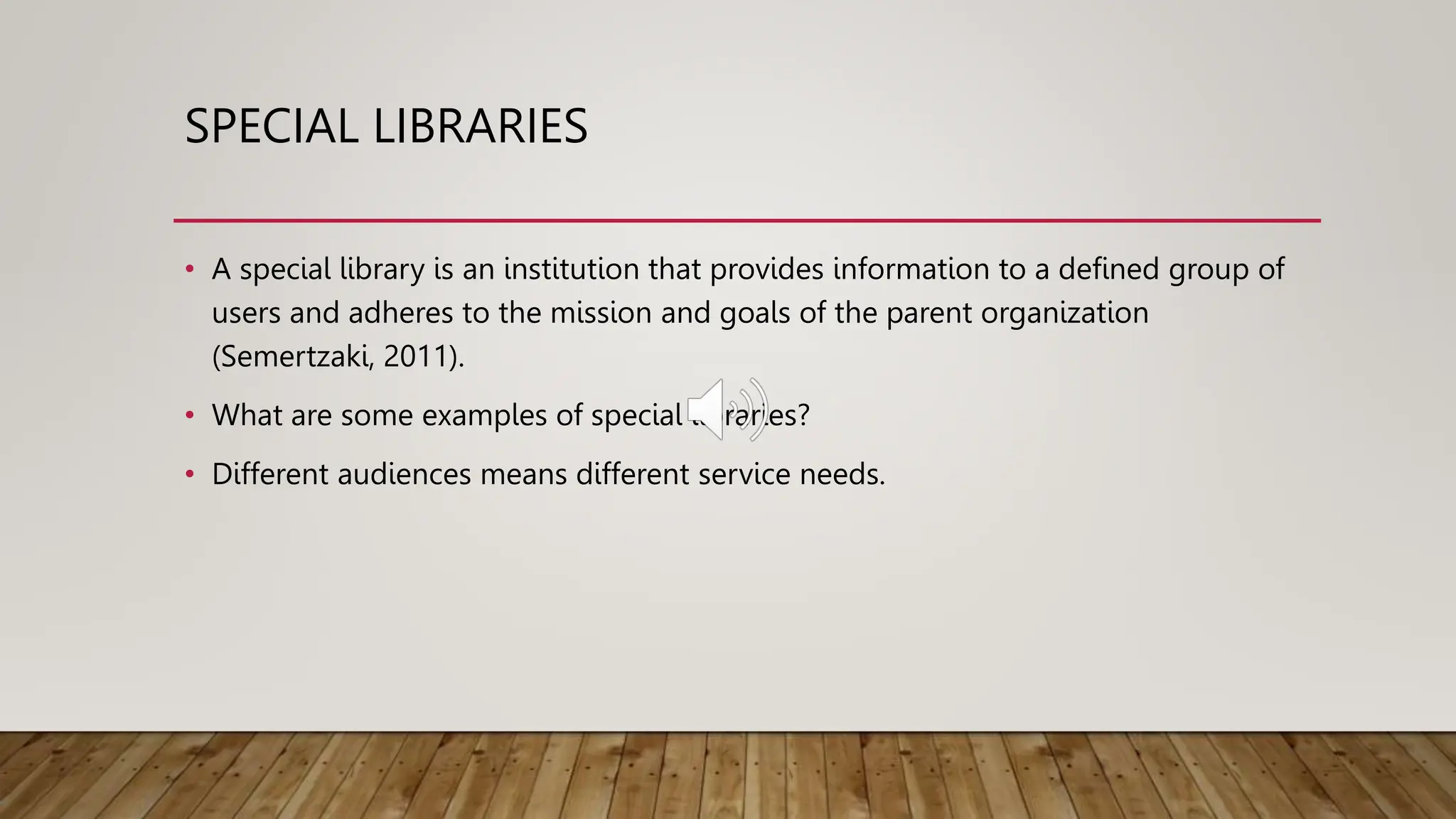 Presentation on Reference Services in Museum Library | PPTX