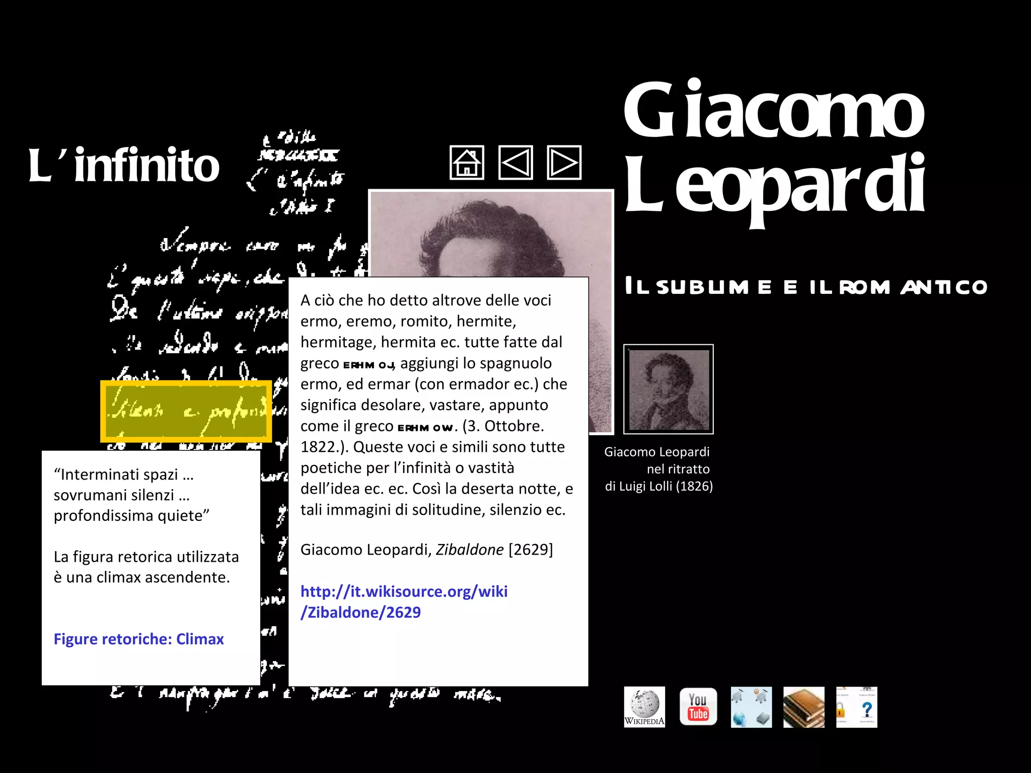 Il Sublime e il Romantico | PPS | Poetry | Books and Literature