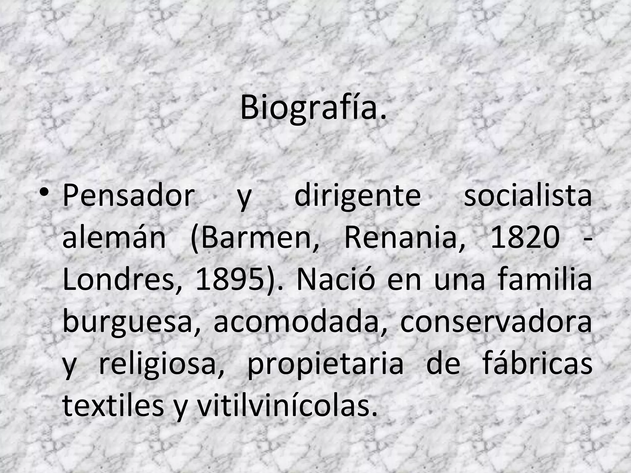 Friedrich Engels | PPT