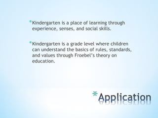 Friedrich froebel | PPT