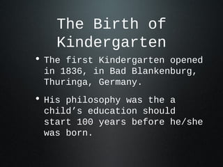Friedrich froebel | PPT