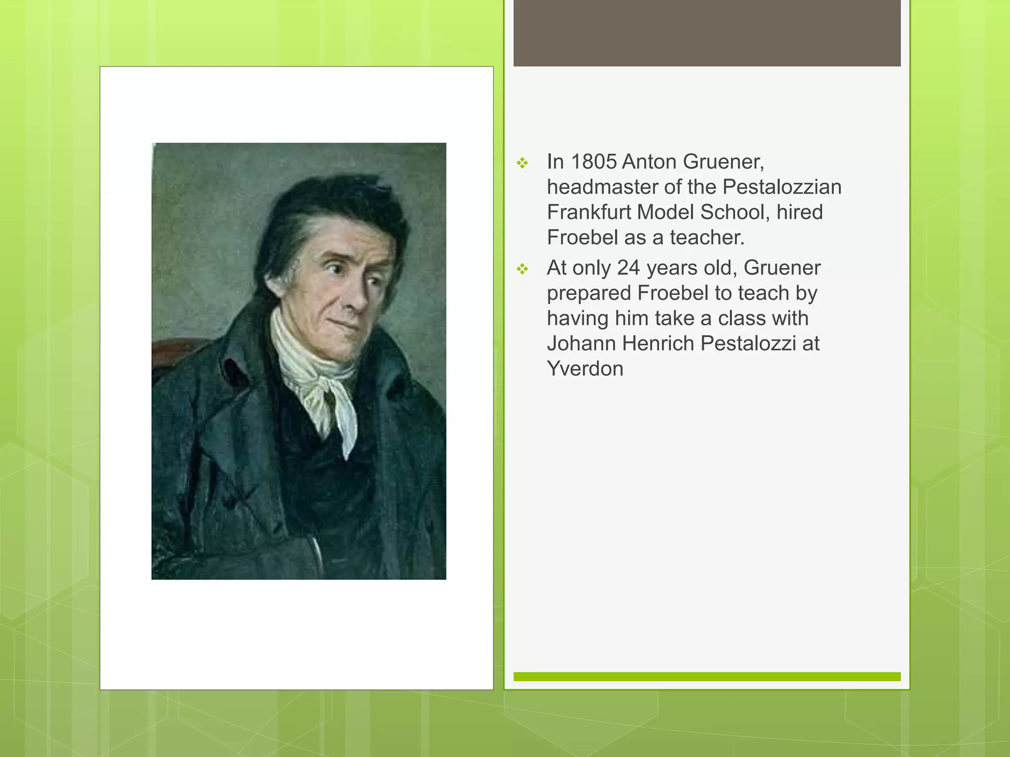 Friedrich Froebel | PPT