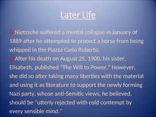 Friedrich_Nietzsche presentation on nihilism | PPT