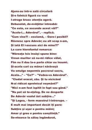 Friedrich Schiller: Figura cu voal de la Sais (Tânărul din Sais) | PDF