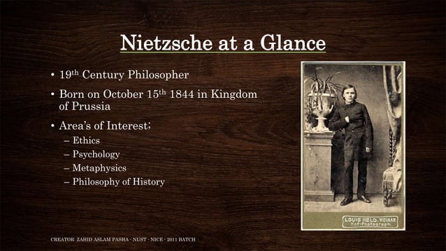 Nietzsche's Philosophies | PPTX