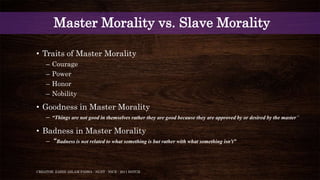 Nietzsche's Philosophies | PPTX