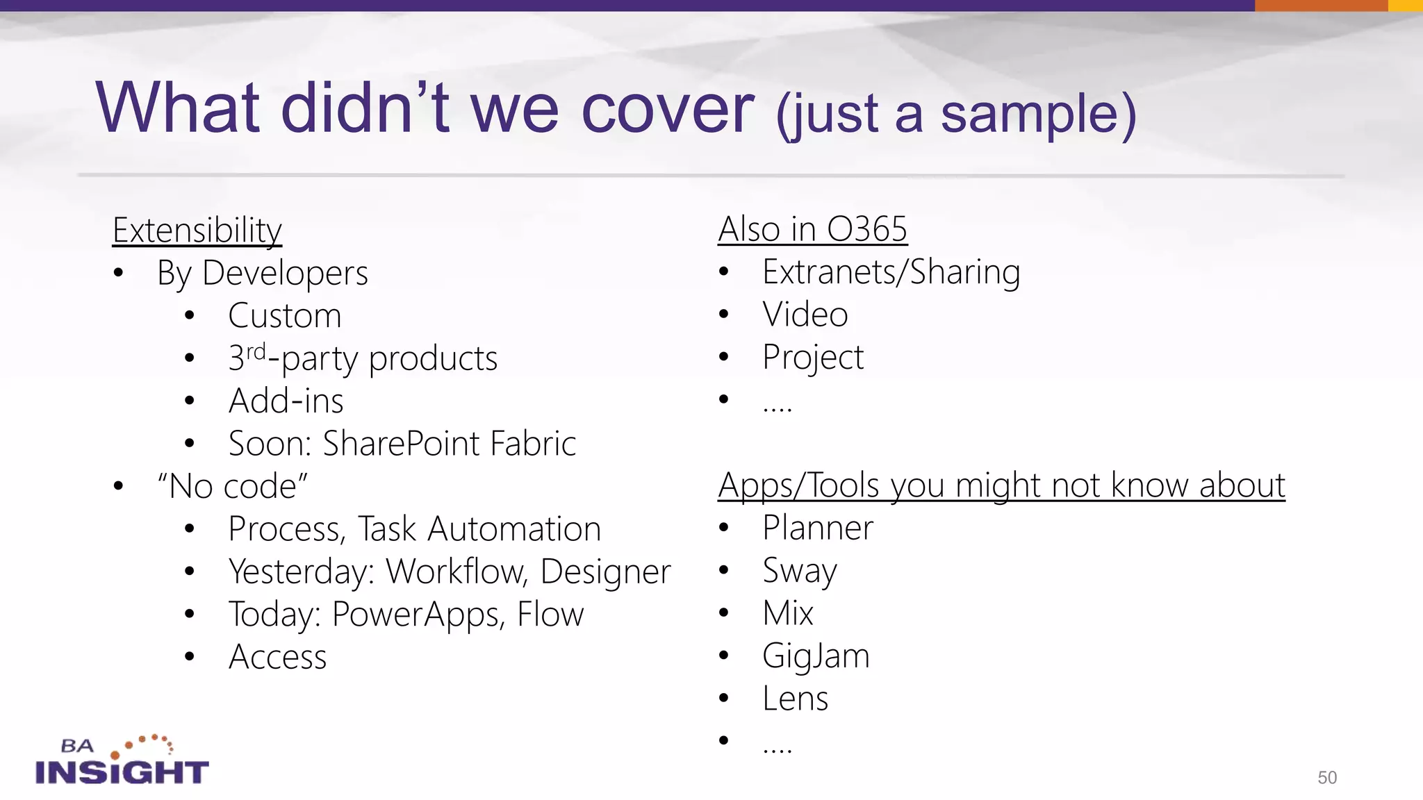 O365 Tools for Building a Digital Workplace | PPT
