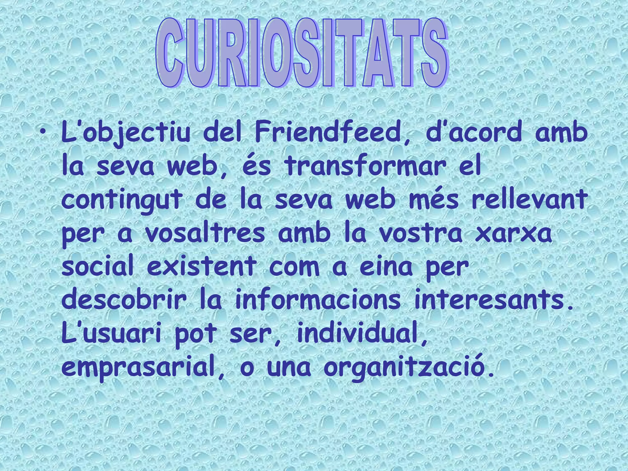 Friendfeed ari i julia | PPT