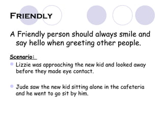 Friendly | PPT