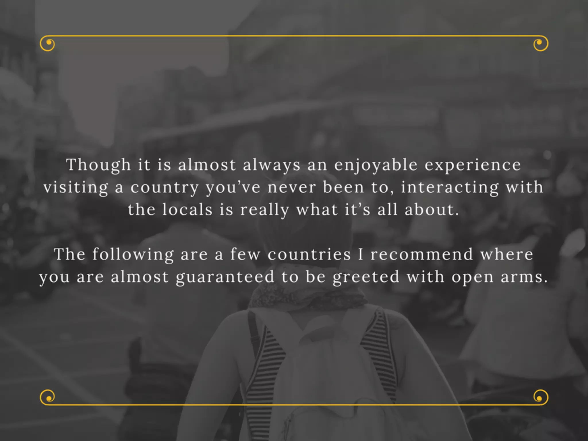 The Friendliest Countries in the World | PDF