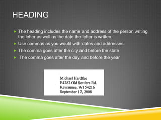 Friendly letter | PPT