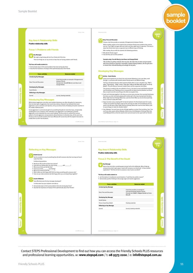 Friendly schools plus 16pp sample booklet a4 covers v1 small for e copy ...