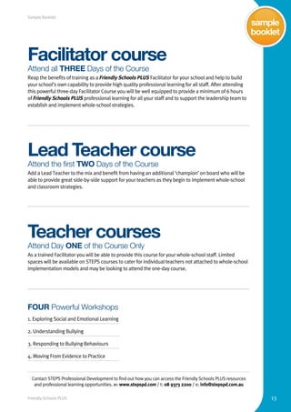 Friendly schools plus 16pp sample booklet a4 covers v1 small for e copy ...