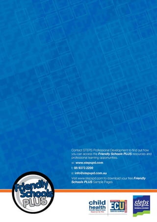 Friendly schools plus 16pp sample booklet a4 covers v1 small for e copy ...