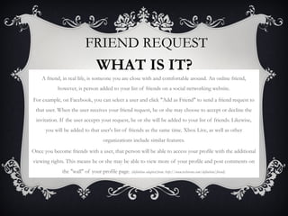 Friend requests | PPT