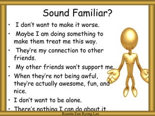 7th Grade Workshop: Friends and Frienemies | PPT